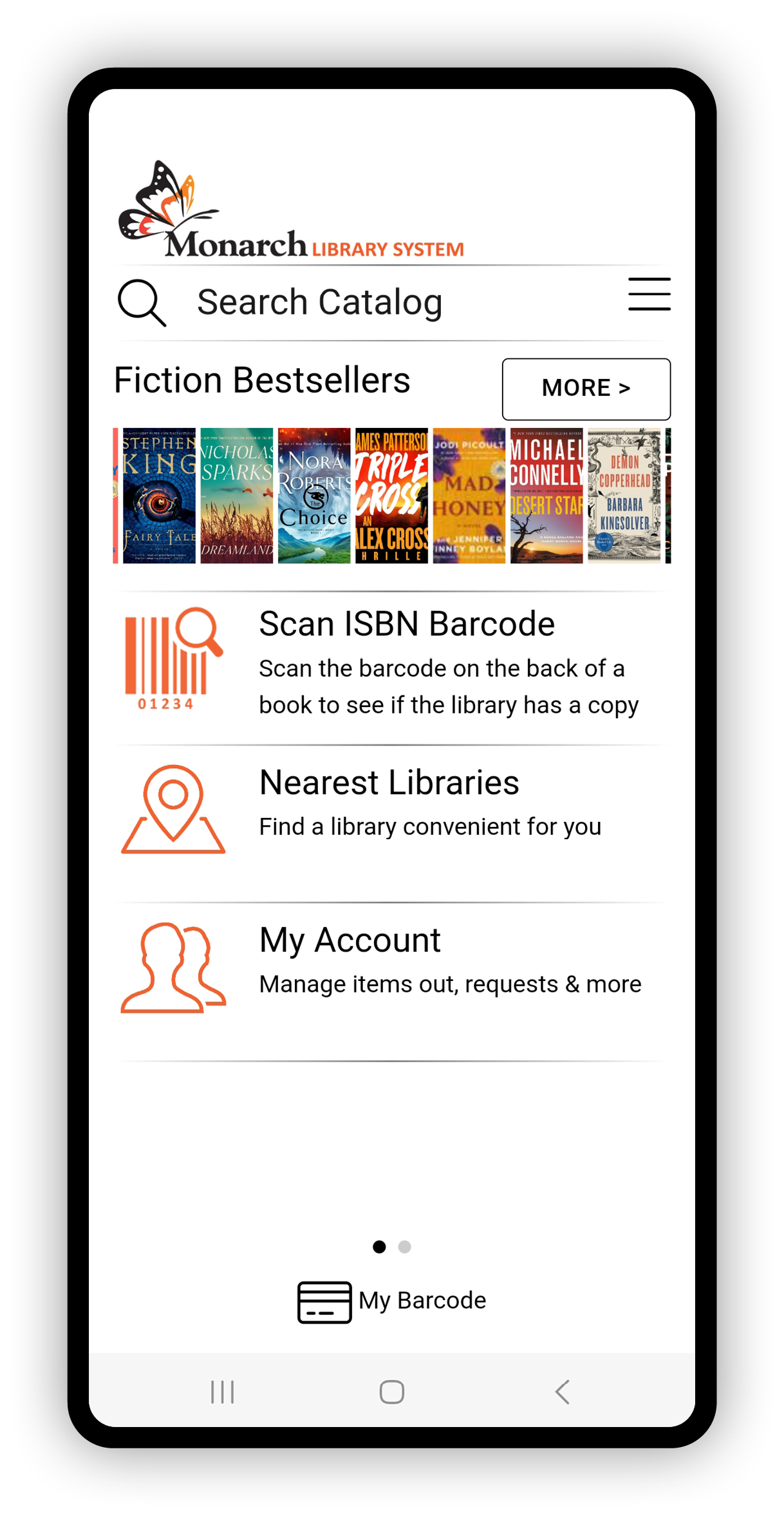 Monarch2Go - Monarch Library System